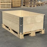China Plywood Box Packaging Wooden Crates For Shipping Pallet Collapsible Wooden Cargo Box for sale