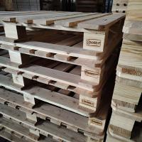China Standard Single Face 4-Way Entry Wooden Pallet with Customized Size for Industrial Cargo for sale