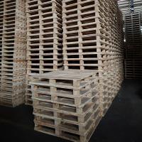 China Pine Solid Wood EPAL Standard Wooden Pallet with Customized Size for Industrial Shipping for sale