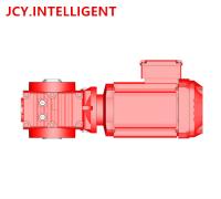 China IP55 Parallel Shaft Helical Worm Gear Motor 155Nm Torque SA57DRN80M4 for sale