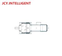China Helical gearmotor R97DRN132S4BE11/2W 5.5KW  Ratio 59.92  voltage 230/400V Blue gray 2W size19*40mm for sale