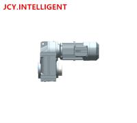 China Parallel Shaft Inline Helical Gearmotor FH77DRN100L4BE5 3KW 50mm for sale