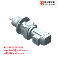 China 64.85 M1 Gear Helical Bevel Speed Reducer RM57DRN80M4 for sale