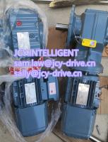 China 35mm Shaft Helical Worm Inline Gearmotor Reducer 2.2KW M3A 15.86 KA47DRN100LS4BE5HF for sale