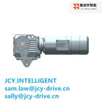 China Helical Bevel Motor Gear Drive Reducer 3000rpm 79NM 3HP for sale