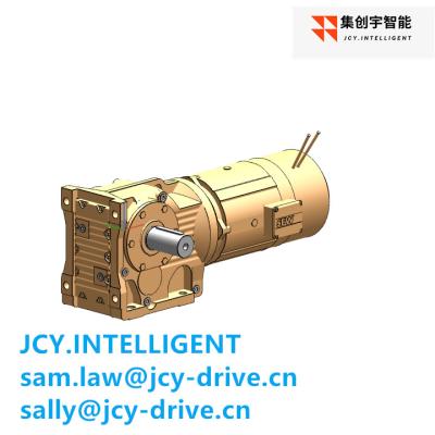 China Bevel Helical Gear Drive Electric Motor Unit 37kw 36.25 K127 DRN225S4/BE32HR/TF for sale