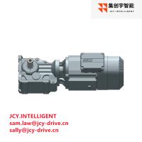 China Helical Bevel Drive Gear Motor Brake 230v 2.2KW M5A 12.19 35mm Shaft for sale