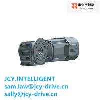 China 3HP Helical Bevel Gear Motor Reducer 5.5KW Output Shaft High Efficiency for sale