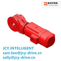 China 5.5KW Helical Bevel Drive Gear Motor 3HP M1A Hollow Shaft 40mm for sale