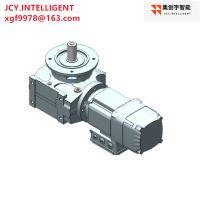 China 375NM Drive Helical Motor Gear Unit 0.55KW 158.45 300 Rpm for sale