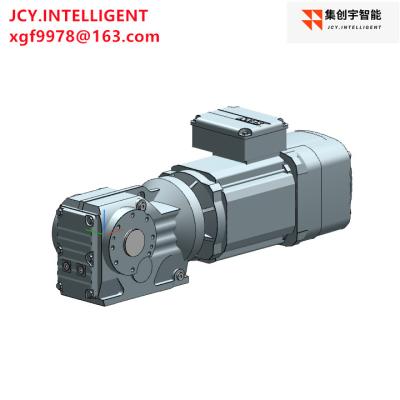 China 3HP Bevel Helical Gear  1.5kw 25.91  KA47 DRN90L4/BE2  with brake for sale