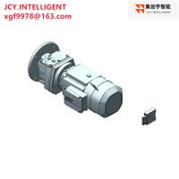 China 2.2KW Coaxial Helical Inline Gearbox Motor 1 Hp 3 Phase Gear Motor Reducer RF57 DRN100LS4/BE5HR/AL for sale
