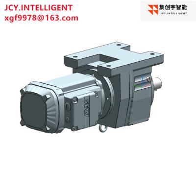 China R67 DRN80M4 Gear Motor Reducer Reduction Gearbox 0.75KW 69.75 345NM for sale