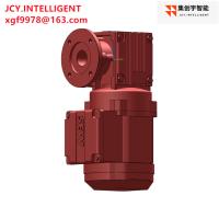 China Right Angle hollow shaft Heli Worm Gearbox WAF20 DRN63MS4 12NM for sale
