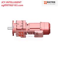 China Heli Bevel Hollow Shaft Bevel Gearbox Electric Motor 2.2KW RF77 DRN100LS4/BE5 for sale