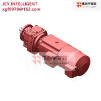 China 3HP Bevel Helical Gear Unit Motor Single Stage 3KW RF57 DRN100L4/ES7C/V for sale