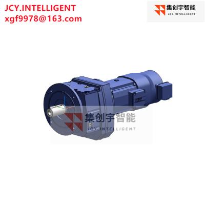 China Custom Gear Motor with 83.15 Gear Ratio and 4 Rated Power for Industrial Automation for sale