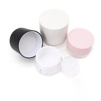 China High-grade acrylic 30/50g round bottle scrub cream bottle face cream bottle for sale