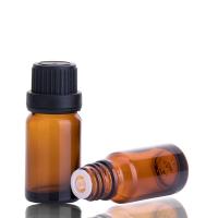 China Essential oil bottle 30ml dropper cosmetic bottle 15ml brown glass essential oil bottle transparent for sale