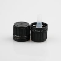China 18/410 20/410 plastic orifice reducer tamper Cap for essential oil bottle, tamper resistant cap with stopper dropper for sale