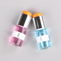 China Matte cosmetic glass lotion face oil bottle foundation packaging 5ml 10ml empty frosted hair serum pump bottle with pump for sale