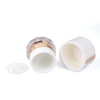 China 30g 50g Acrylic Cream Jar Cylinder Cosmetics Container Scrub Cream Bottle In Stock Logo Available for sale