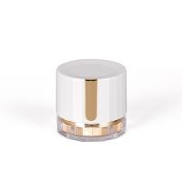 China 30g 50g Acrylic Cream Jar Cylinder Cosmetics Container Scrub Cream Bottle In Stock Logo Available for sale