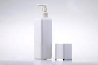 China Square bottle HDPE plastic bottle 500ml lotion bottle shampoo body wash bottle for sale