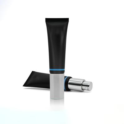 China 15ml/30ml/50ml/60ml Skincare Airless Cosmetic Pump Container Cosmetic Plastic Tube Packaging With Airless Pump Head for sale