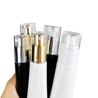 China 15ml/30ml/50ml/60ml Skincare Airless Cosmetic Pump Container Cosmetic Plastic Tube Packaging With Airless Pump Head for sale