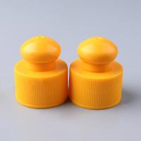 China Plastic Round 24/410 28/410 Push Pull Orange Caps for Bottle for sale