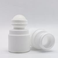 China Leak-Proof 30ml 50ml 75ml 100ml HDPE Plastic Roller Ball Deodorant Container Empty Antiperspirant Bottle for sale