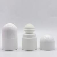 China Leak-Proof 30ml 50ml 75ml 100ml HDPE Plastic Roller Ball Deodorant Container Empty Antiperspirant Bottle for sale