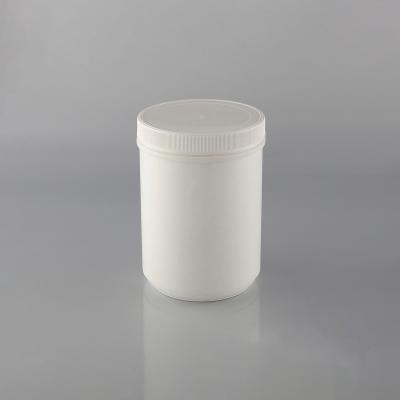 China 250ml HDPE Straight Sided Jar Medical Pill Capsule Protein Powder Plastic Bottle with Screw Cap for sale