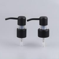 China Manufacturer 24/410 face cream pump shampoo bottle pump plastic black lotion pump dispenser for shampoo for sale