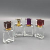 China Luxury Wholesale Unique Vintage Refillable 5ml 10ml  30ml 50ml  100ml  Square Spray Glass Packaging Perfume Bottle for sale