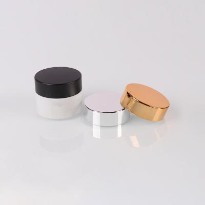 China 38/410 Customized Silver Gold Hot Sale Cosmetic Jar Bottle Cap Manufacturer Metal Seal Screw Cover Aluminum Plastic Lids for sale
