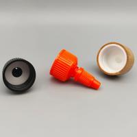 China Screw CRC 20mm 24mm 28mm 32mm 38mm bottle lids plastic cover disc top cap flip top caps plastic nozzle tips for sale