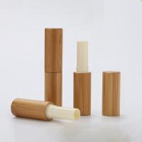 China 3g 5g Wholesale Eco Friendly Bamboo Lip Balm Tube For Cosmetic Empty Lipstick Containers Lip Balm Stick Container for sale