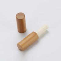 China 3g 5g Wholesale Eco Friendly Bamboo Lip Balm Tube For Cosmetic Empty Lipstick Containers Lip Balm Stick Container for sale
