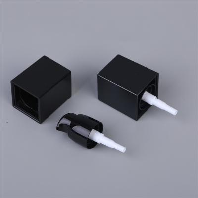 China 18mm Plastic Double Layer Mist Pump Sprayer With Square Cap for sale
