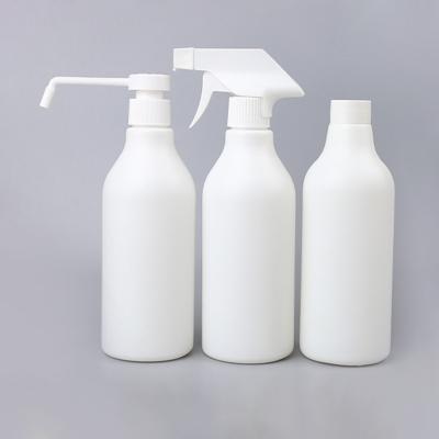 China Custom PET/HDPE Plastic Trigger Spray Mist Bottles With 100ml 200ml 250ml 300ml 500ml 750ml 1000ml For Hair Cleaner for sale