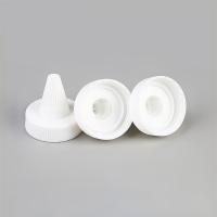 China 38mm 400 White Screw Snip off Cap Flip Top Lid 38-400 for sale