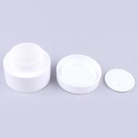 China 4oz 5oz 7oz 8oz 10g 30g 50g Luxury Cream Jar, White Plastic Body Cream Oi Butter Scrub Balm Essential Bottle, Wholesale for sale