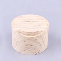 China Bamboo Wood Grain Water Transfer Printing Disc Top Cap Lotion Bottle Conditioner Cosmetics Bottle Cap for sale