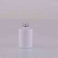 China 1/2oz Black/ White Glass Nail Polish Bottle for sale