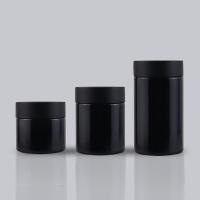 China Black Premium Marijuana Jars With CRC Child Resistant Cap Lid 45ml 60ml 75ml 100ml 120ml 150ml 220ml for sale