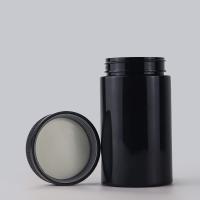 China Black Premium Marijuana Jars With CRC Child Resistant Cap Lid 45ml 60ml 75ml 100ml 120ml 150ml 220ml for sale