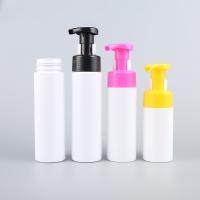 China 100ml-200ml Foaming Soap PET Plastic Bottles With 42-410 Foam Pump for sale