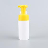 China 100ml-200ml Foaming Soap PET Plastic Bottles With 42-410 Foam Pump for sale